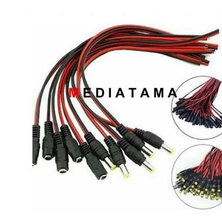 Jual Kabel Jack DC 12V Power Supply Male Female Konektor Adaptor CCTV ...