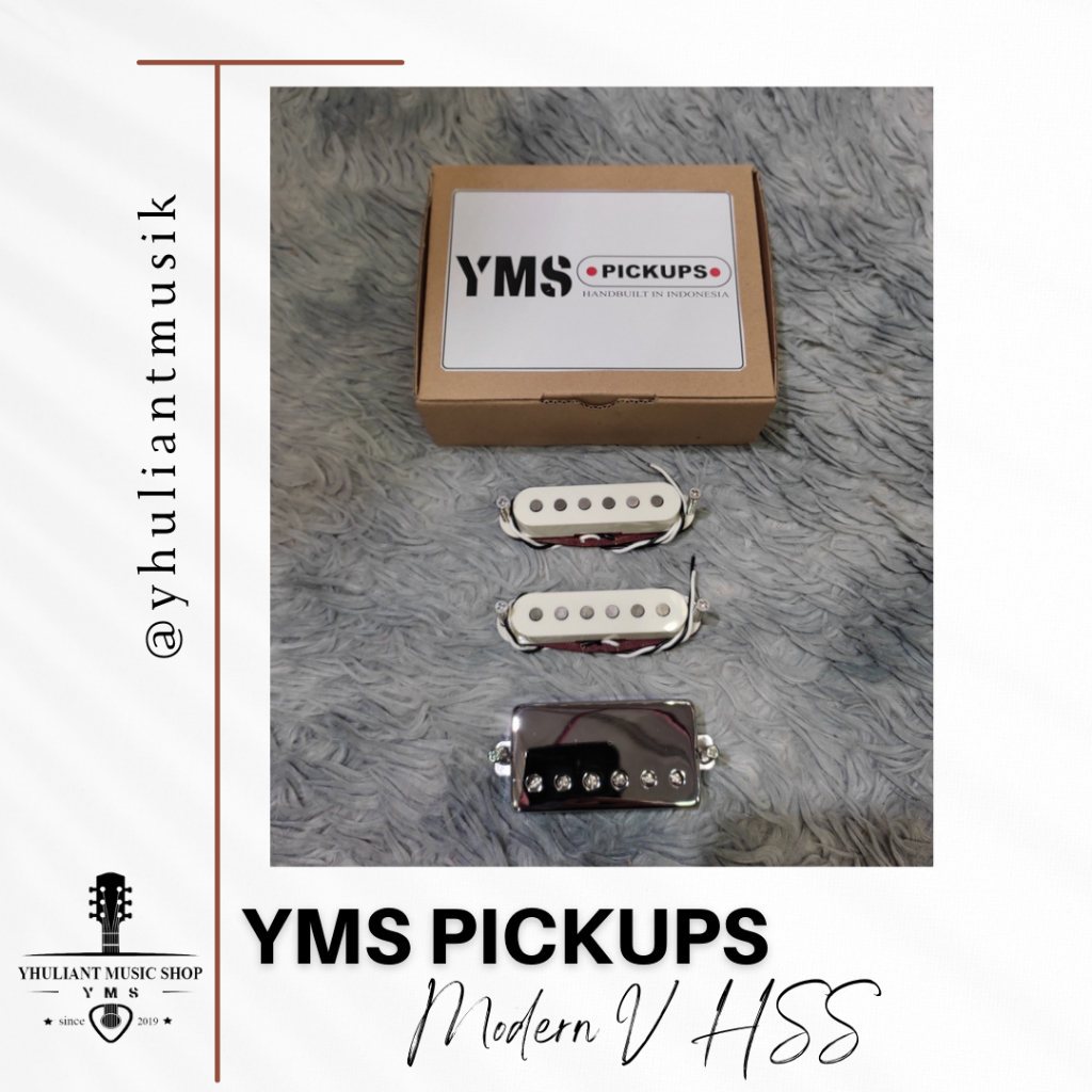 Jual YMS Pickups Modern V Series For Stratocaster Original Made in ...