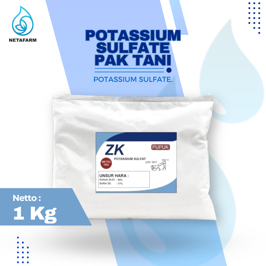 Jual Pupuk ZK PAK TANI Potassium Sulfat Kemasan Repacking 1KG | Shopee ...