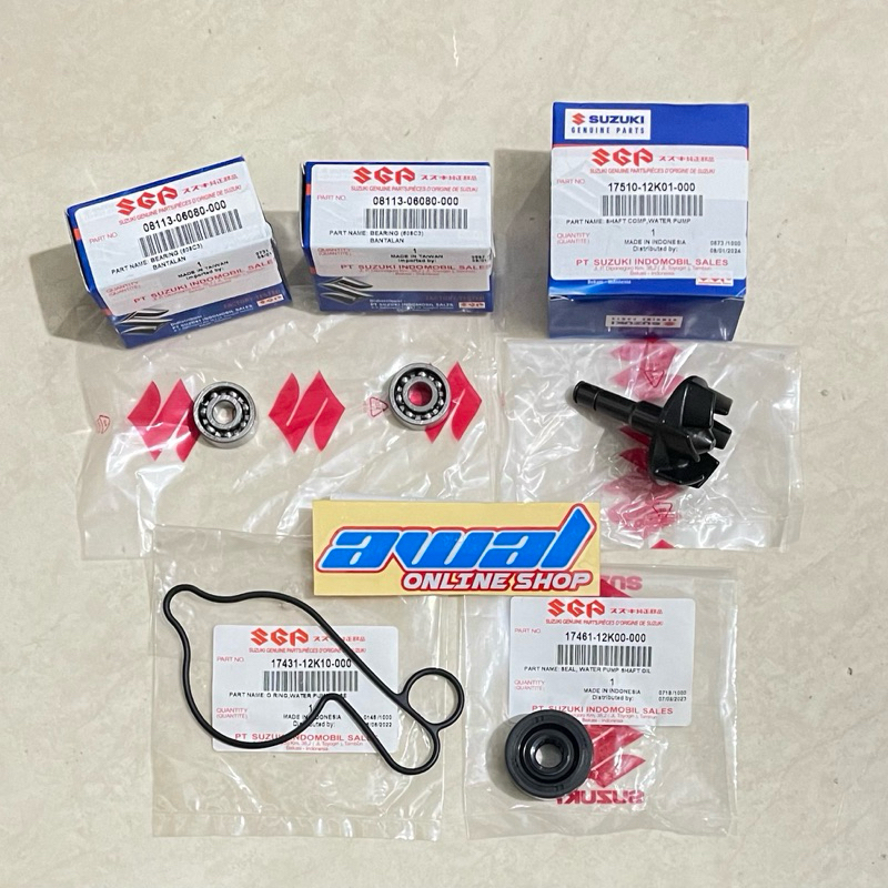 Jual Seal Sil Water Pump waterpump Satria Fu injeksi GSX 150 Original SGP | Shopee Indonesia