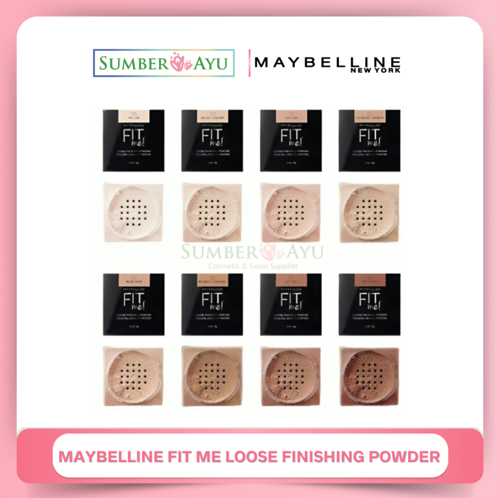 Jual MAYBELLINE FIT ME LOOSE FINISHING POWDER | Shopee Indonesia