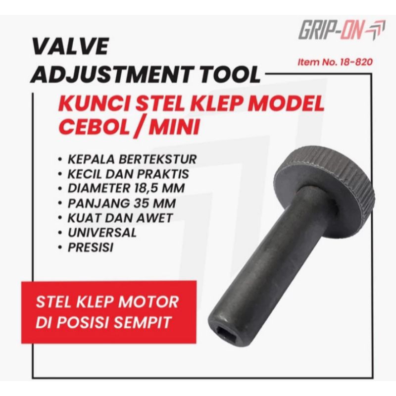 Jual Kunci Stel Klep Motor Model Cebol Mini Grip-On Valve Adjustment ...