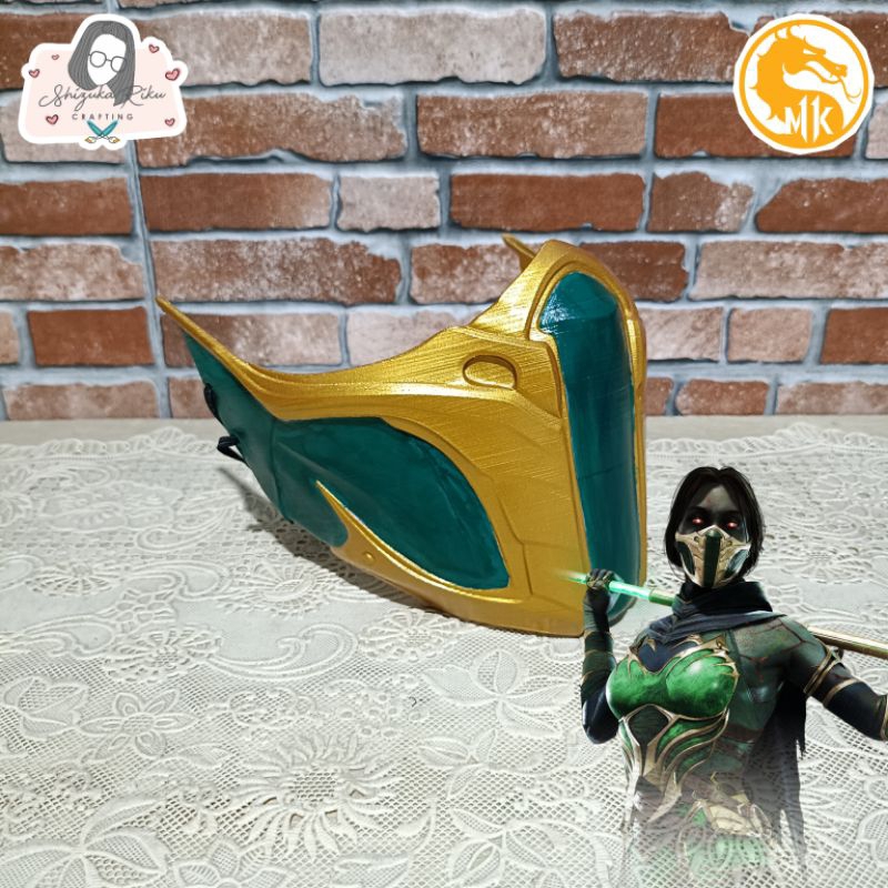 Jual Jade Mask - Mortal Kombat 11 - Masker - Topeng - Cosplay ...