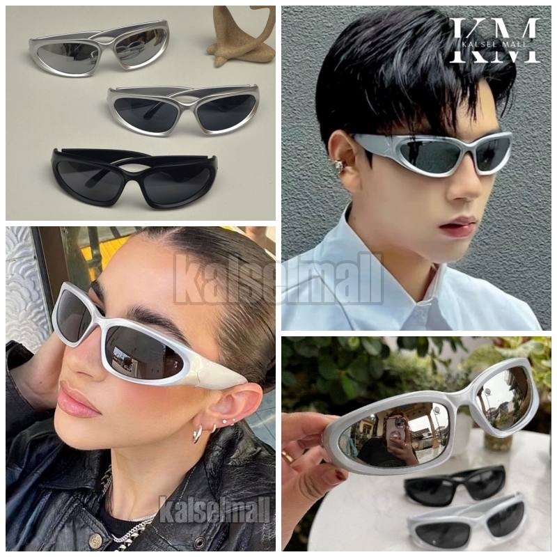 Jual Kacamata Hitam Sepeda Lari Olahraga Fitness Gowes Motoran Sunmori ...