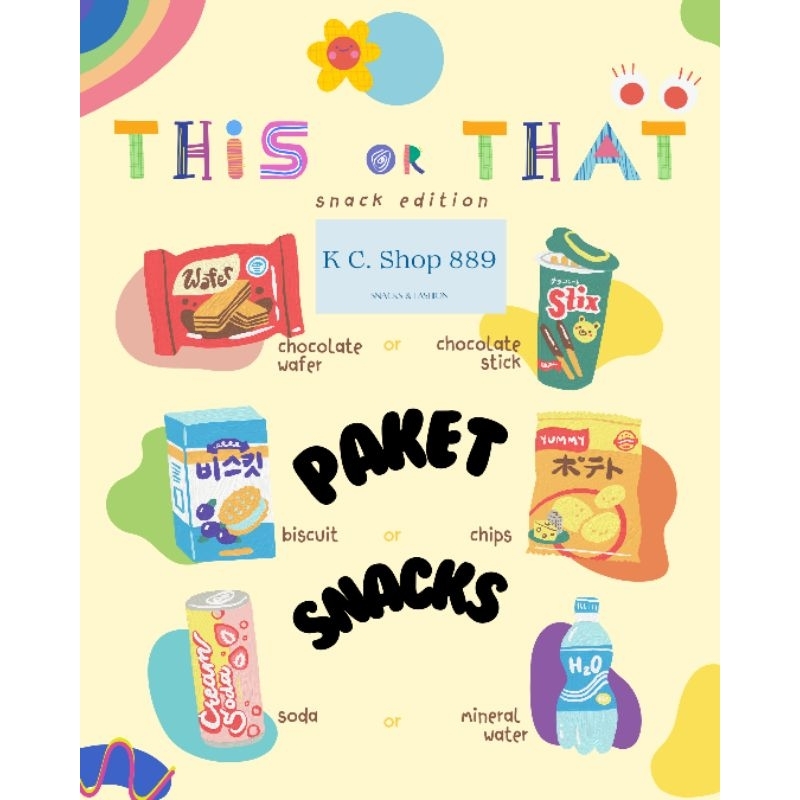 Jual PAKET SNACKS 3KG -30rb | Shopee Indonesia