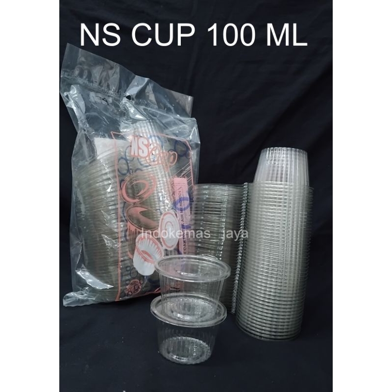 Jual Cup Puding NS 100ml/ Cup Agar/ Cup Blimbing/ Tempat tape/ Wadah Sambal | Shopee Indonesia