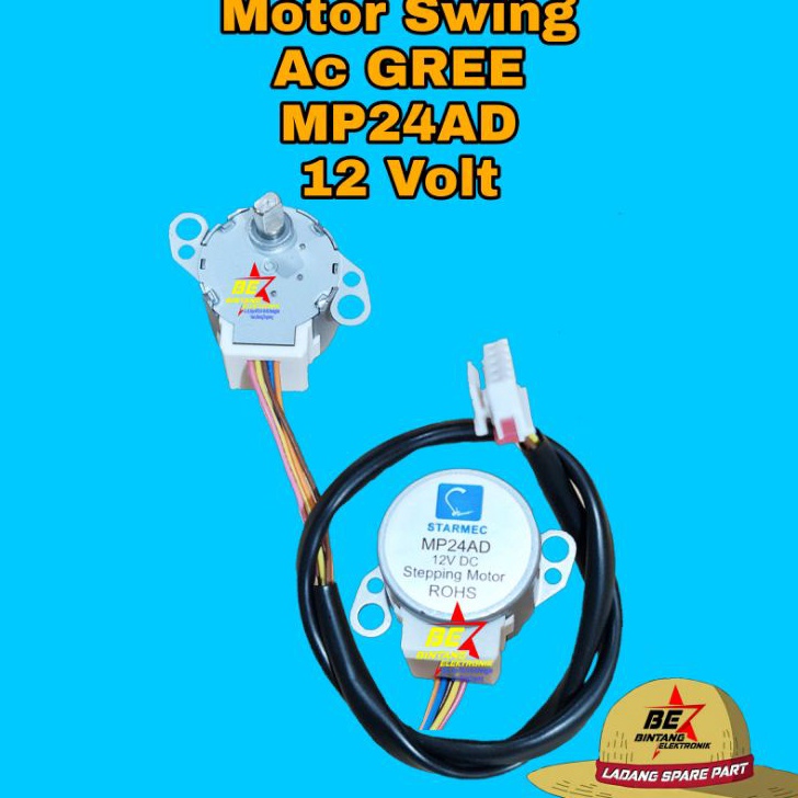 Jual ORIGINAL Motor Swing Ac Gree MP24AD 12 Volt Syncronous Rotari Ac ...