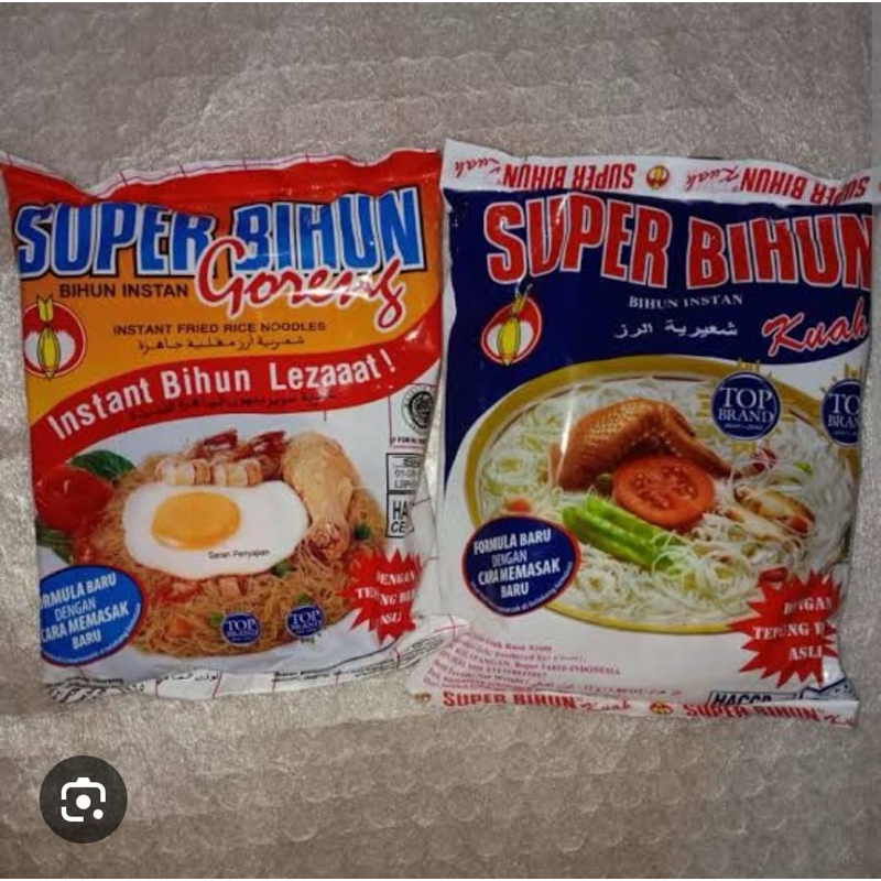 Jual SUPER BIHUN bihun instant goreng / kuah | Shopee Indonesia