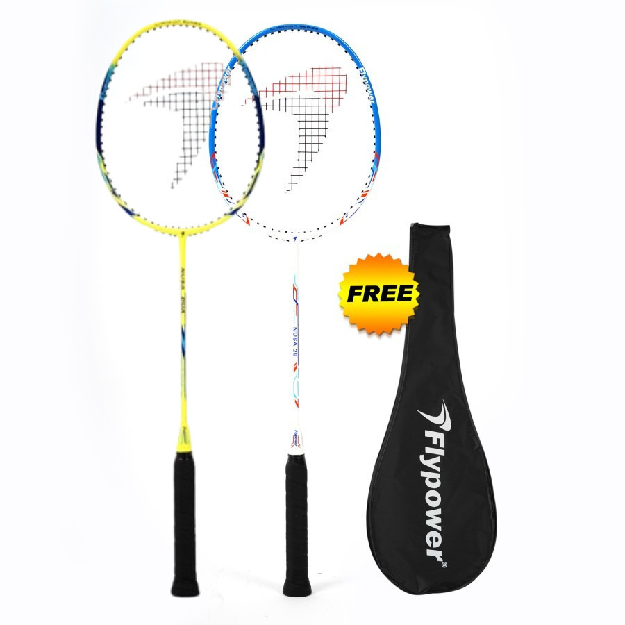 Jual RAKET BADMINTON FLYPOWER NUSA FREE TAS | Shopee Indonesia