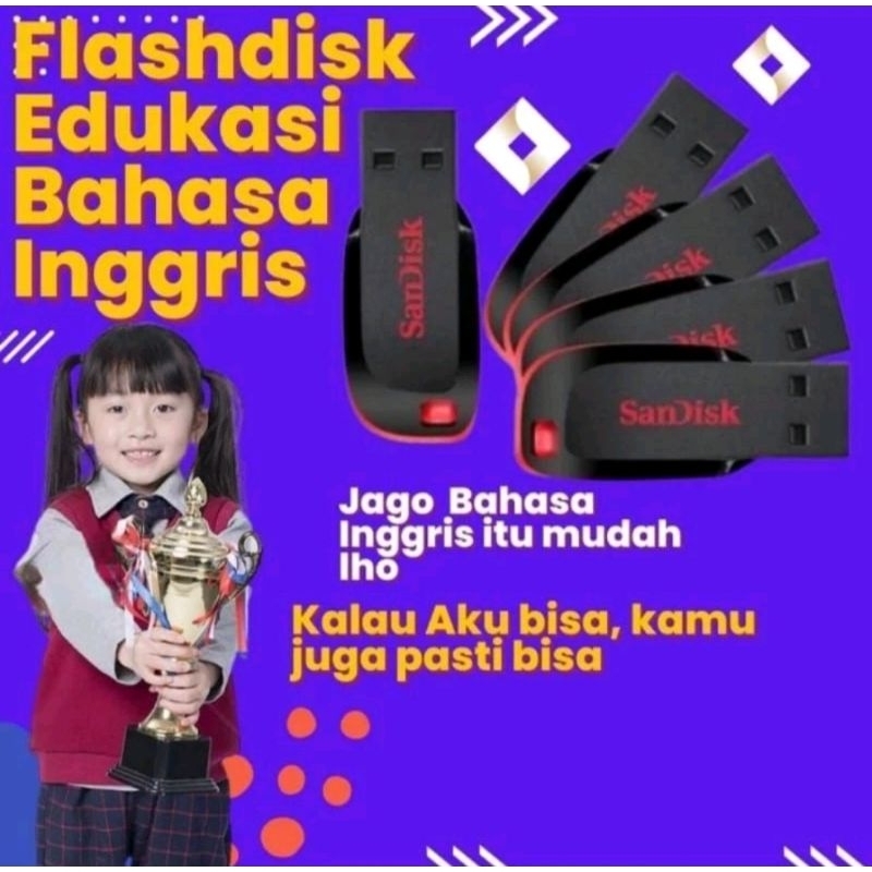 Jual flashdisk edukasi bahasa Inggris untuk anak | Shopee Indonesia