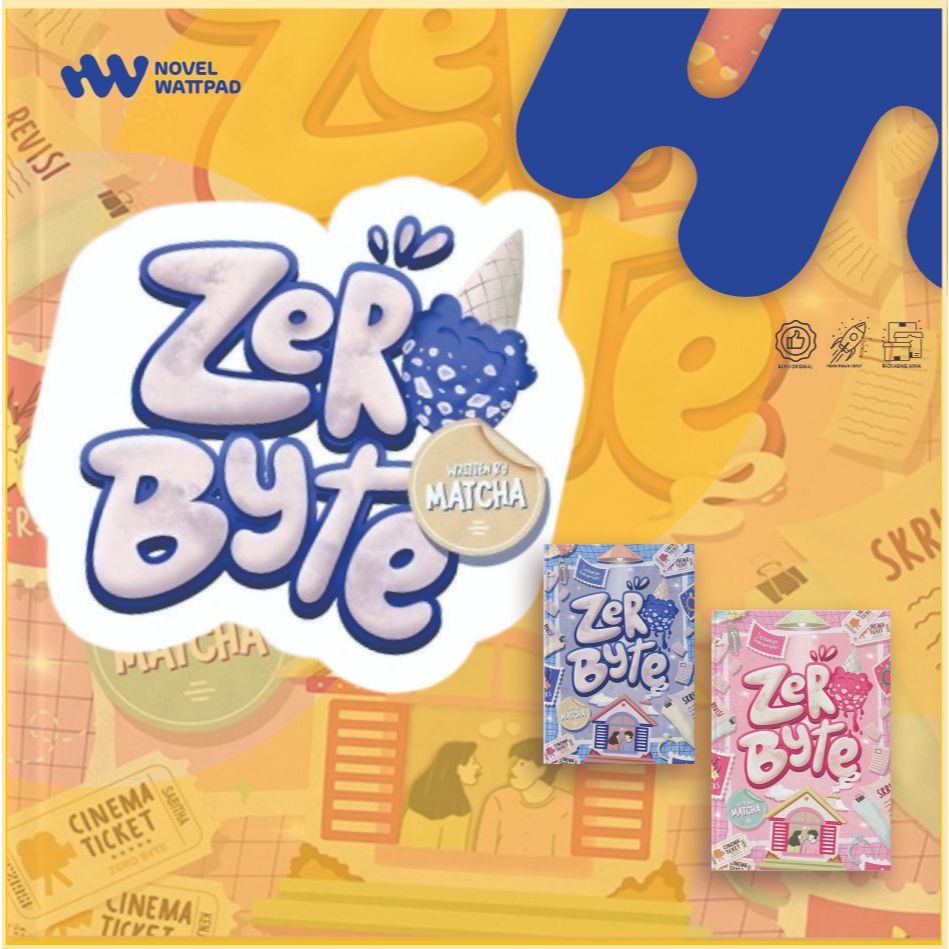 Jual Novel ZERO BYTE + Cilormatchaa Skuad Novel Wattpad | Shopee Indonesia