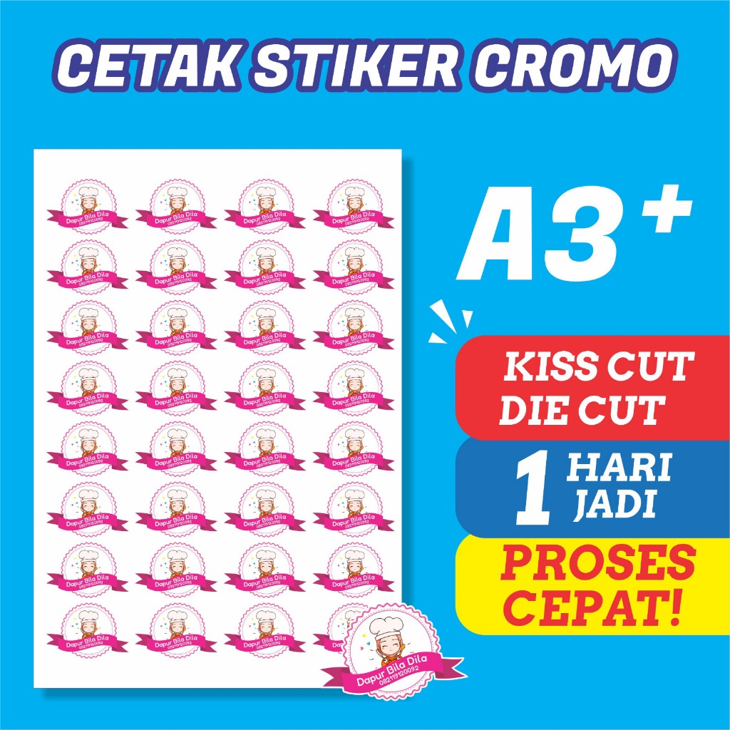Jual Cetak Stiker Label Kemasan | Label Makanan | Label Minuman ...