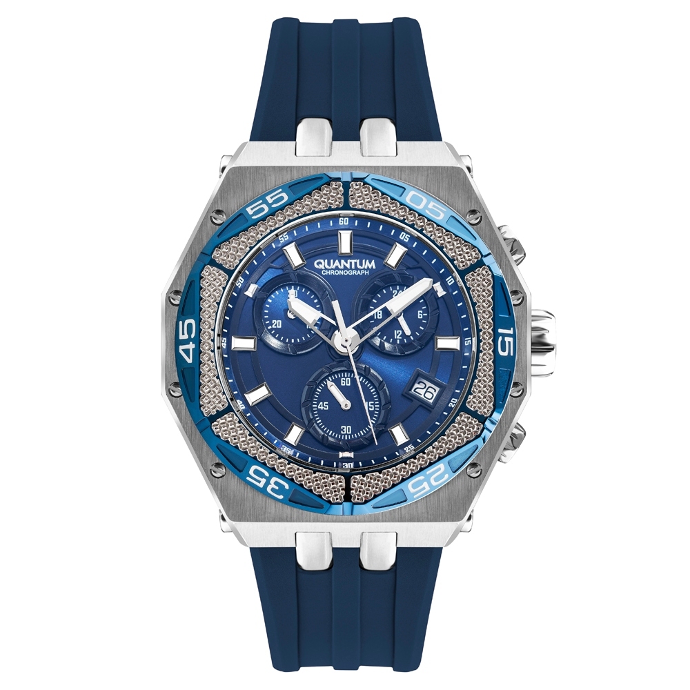 Jual Jam Tangan Pria Tali Karet Quantum QTM HNG1066.399 | Shopee Indonesia