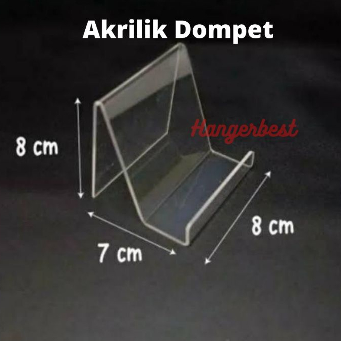 Jual Akrilik Dompet / Pajangan Dompet Akrilik ACRYLIC DOMPET COWOK ...