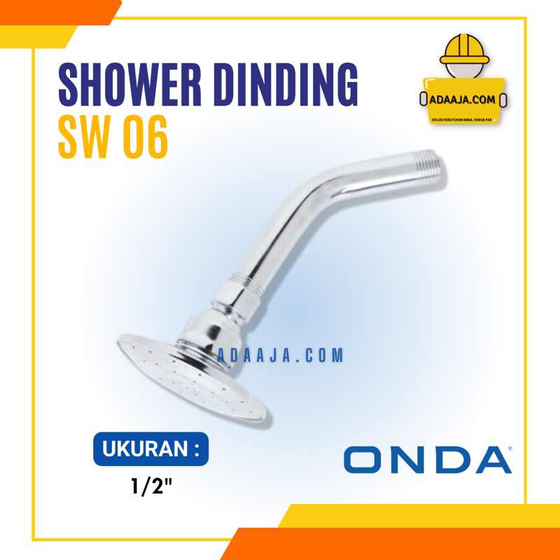 Jual Shower Dinding Tembok Onda Wall Shower Kamar Mandi SW 06 | Shopee ...