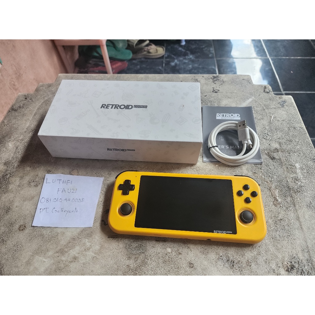 Jual Retroid Pocket 3 Handheld Retro Gaming System OS Android Orange ...