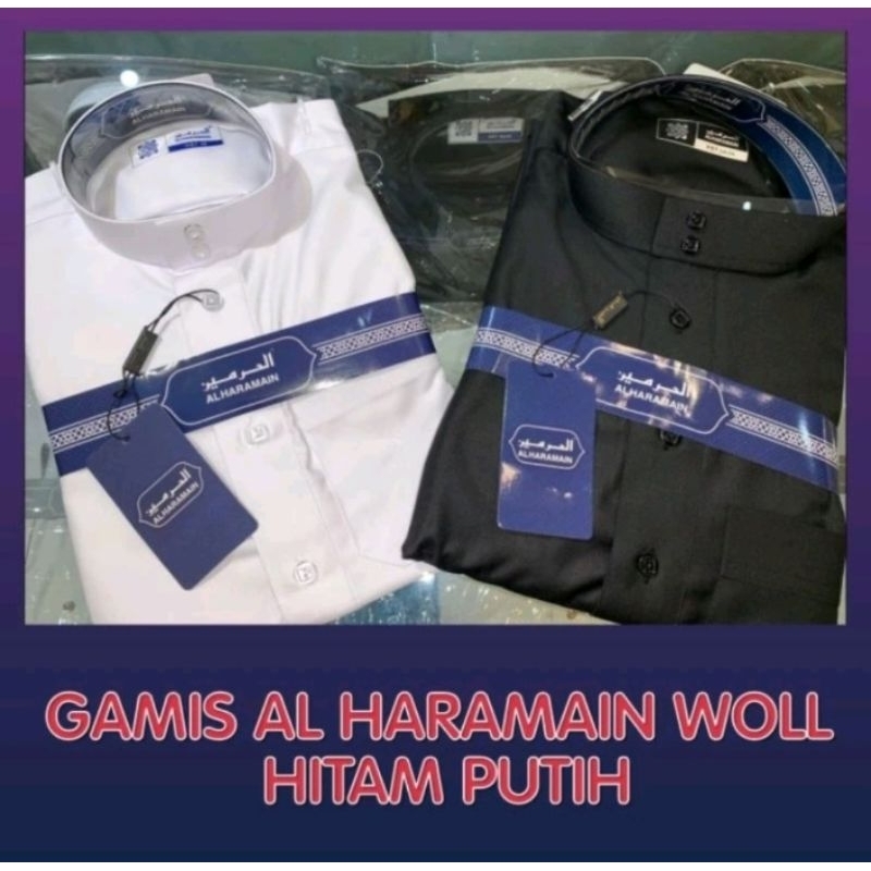 Jual GAMIS AL HARAMAIN WOOL PREMIUM NON MANSET ORIGINAL 100 % 09 ...