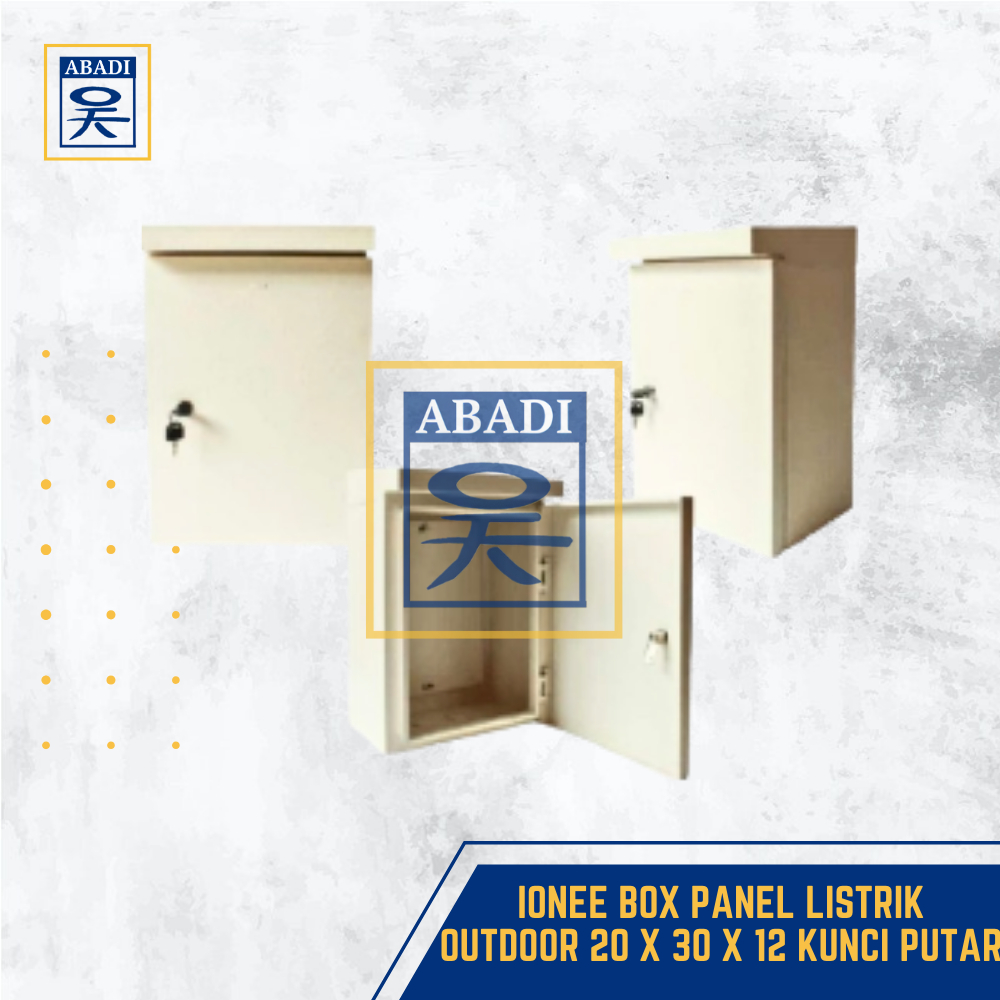 Jual BOX PANEL LISTRIK OUTDOOR 20 X 30 X 12 KUNCI PUTAR IONEE (KY ...
