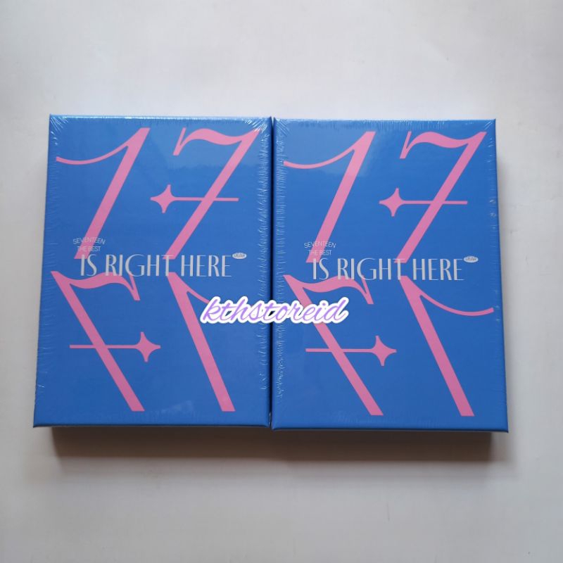 Jual [READY STOCK] SEVENTEEN - BEST ALBUM [17 IS RIGHT HERE] (DEAR Ver.) (Random Ver.) | Shopee ...