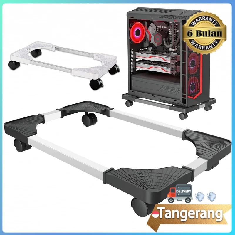 Jual Tray Komputer Universal Tatakan Dudukan Kaki Roda CPU Komputer ...