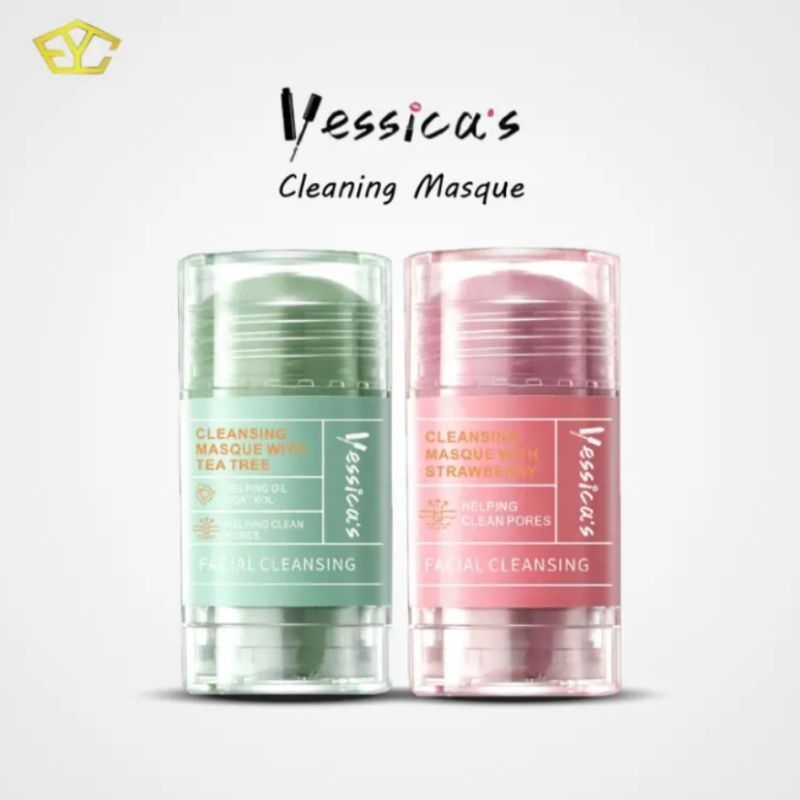 Jual Yessica's Tea Tree & Strawberry | Volcano Anti Pores & Acne Clay ...