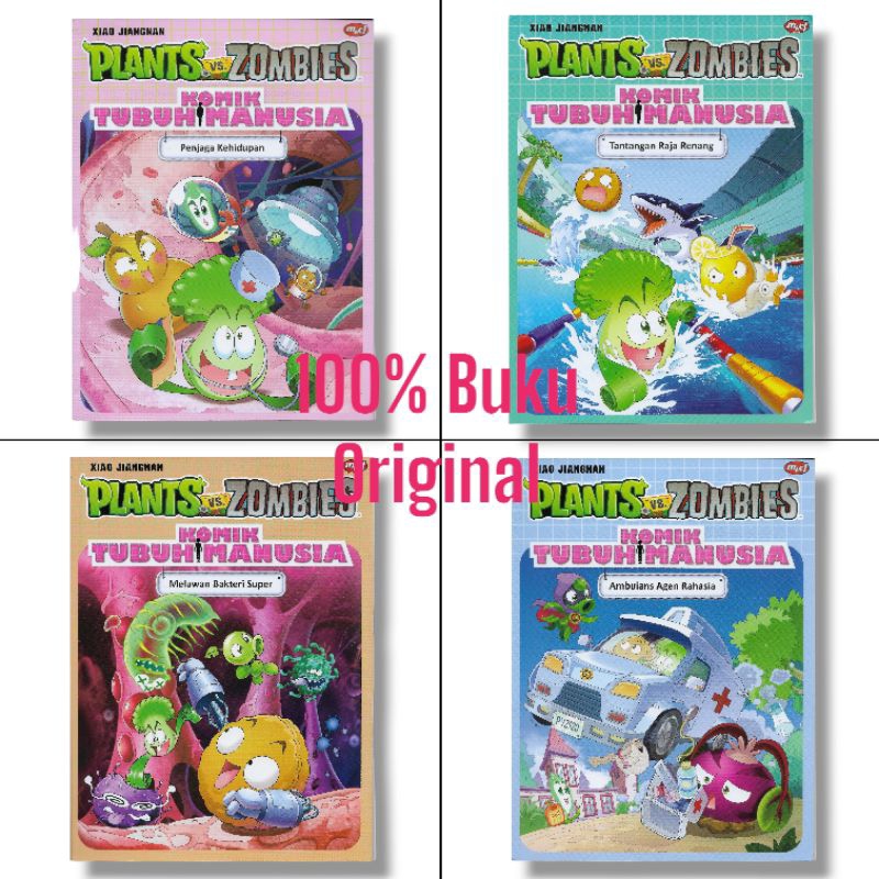 Jual Kumpulan Komik Tubuh Manusia Plants Vs Zombie | Shopee Indonesia