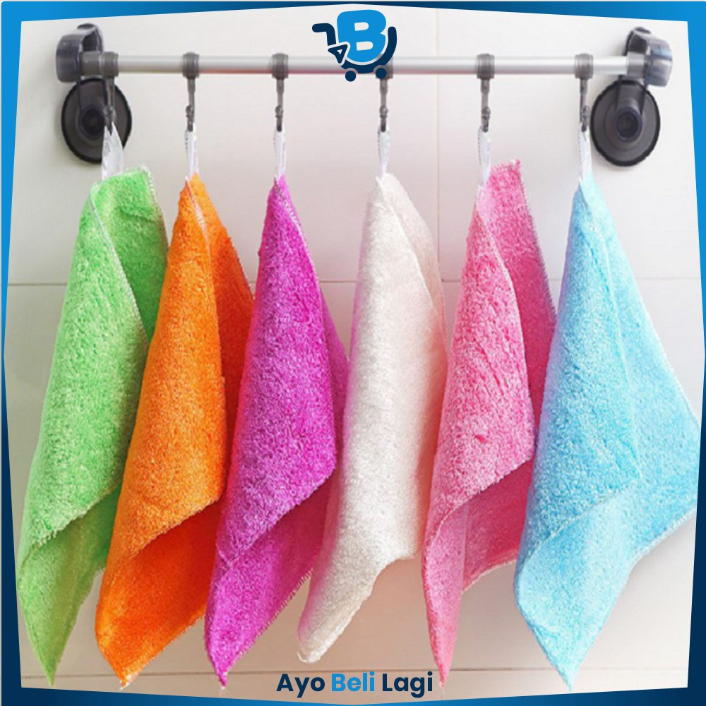 Jual Kain Lap Microfiber Kain Handuk Towel Multifungsi / Kain Lap Dapur ...