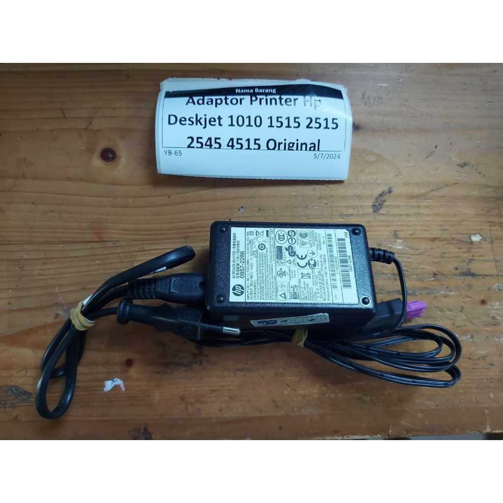 Jual Adaptor Printer HP Deskjet 1010 1515 2515 2545 4515 Original With ...