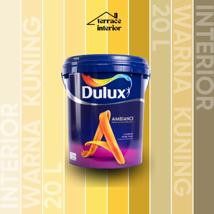 Jual Cat Tembok Dulux Ambiance Interior 20L Kuning Yellow Gloss ...