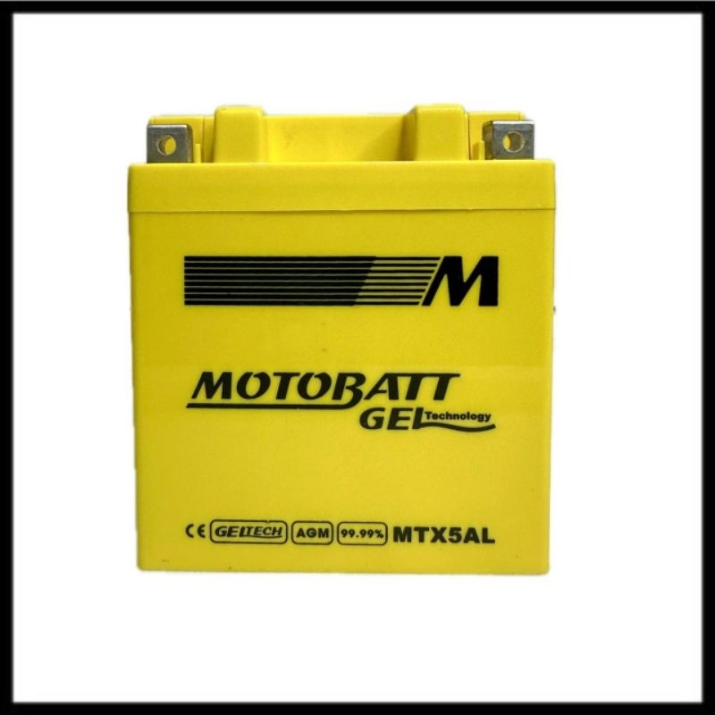 Jual Aki Motor Mio Sporty Smile MTX5AL Motobatt Kering Gel Original Ori | Shopee Indonesia