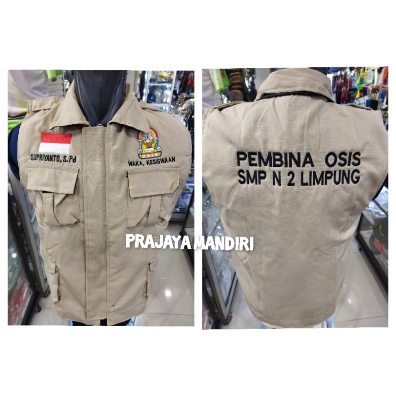 Jual ROMPI OSIS | SMP | SMK | SMA | COSTUM BORDIR | Shopee Indonesia