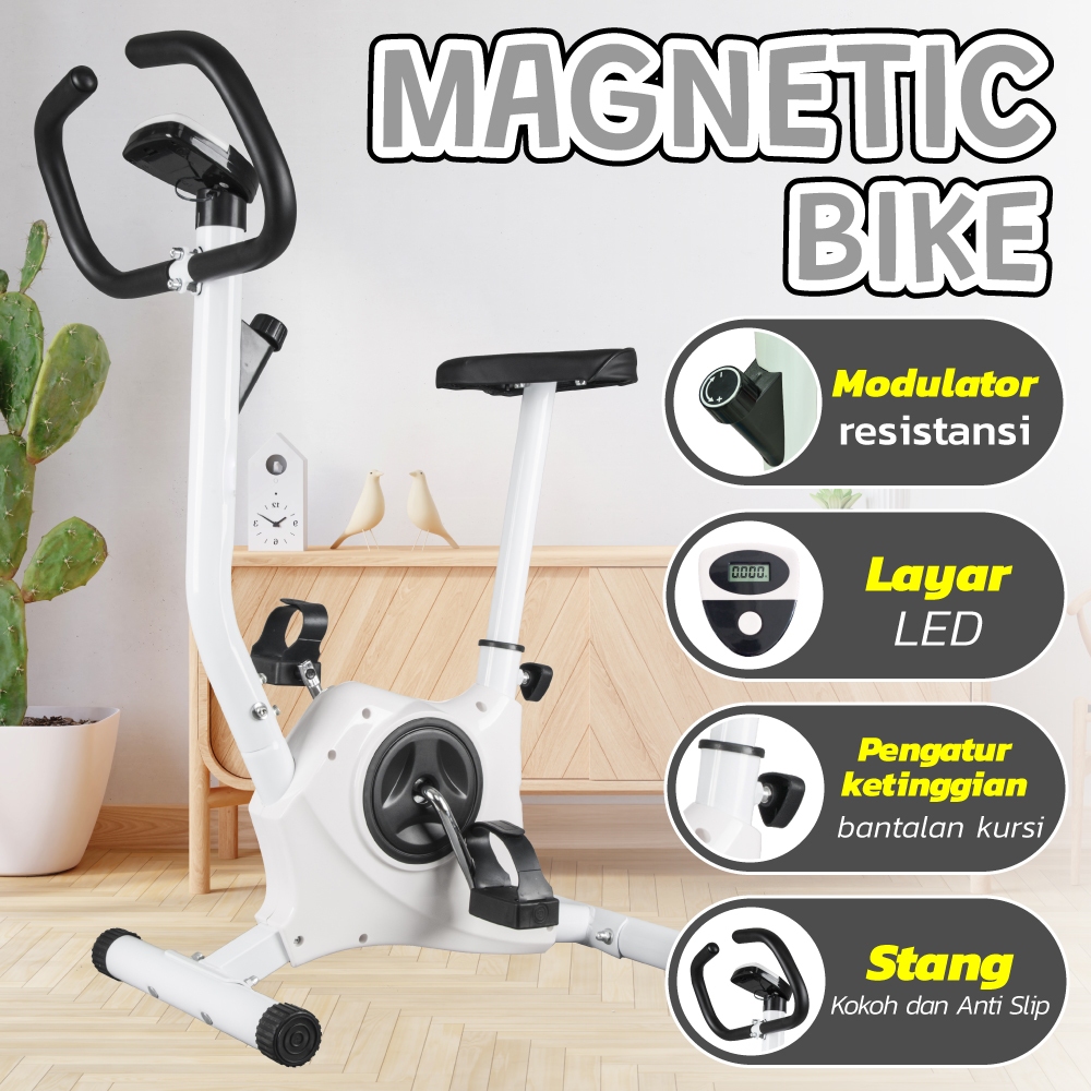 Jual HTD Sport Sepeda Statis lipat Spinning Bike Excercise Belt Alat ...