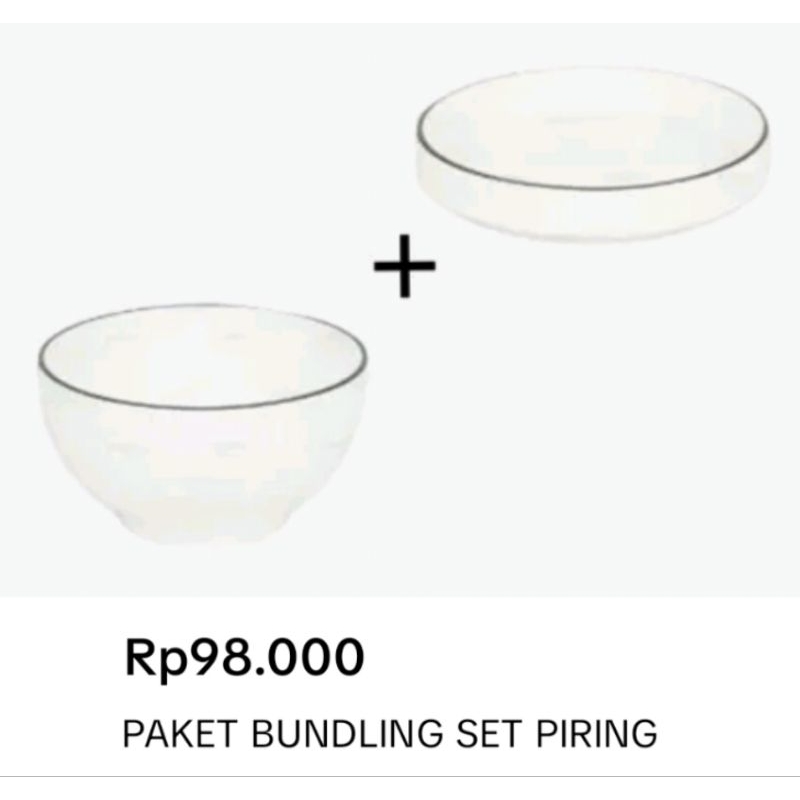 Jual PAKET BUNDLING SET PIRING | Shopee Indonesia