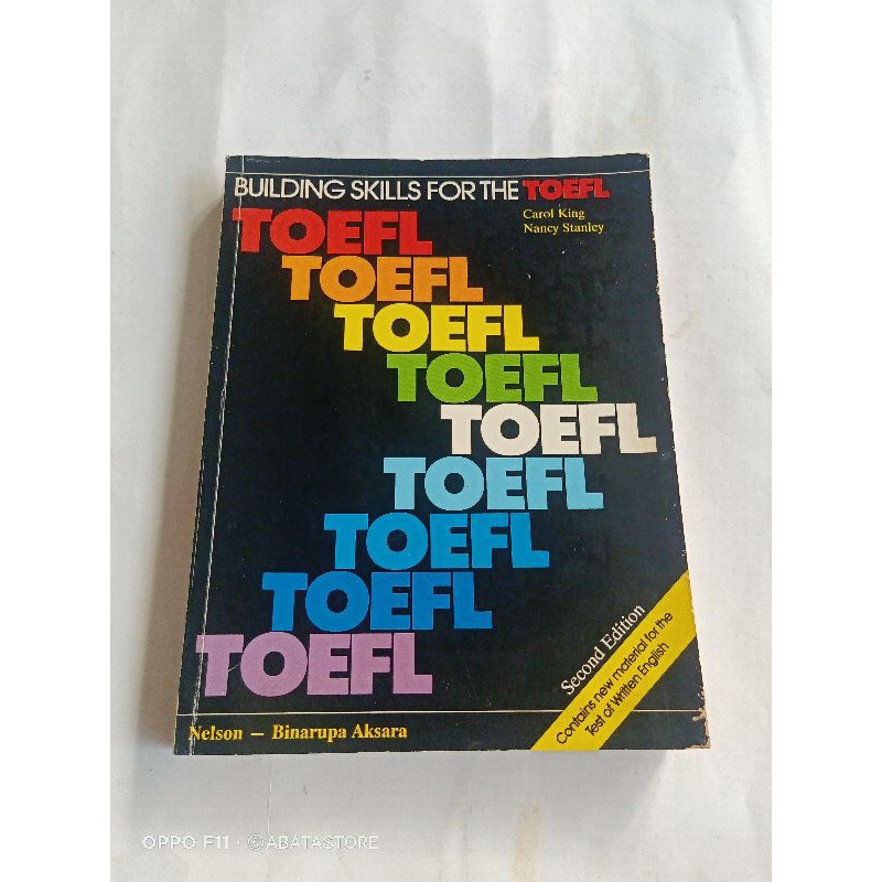 Jual BUKU BUILDING SKILLS FOR THE TOEFL CAROL KING | Shopee Indonesia