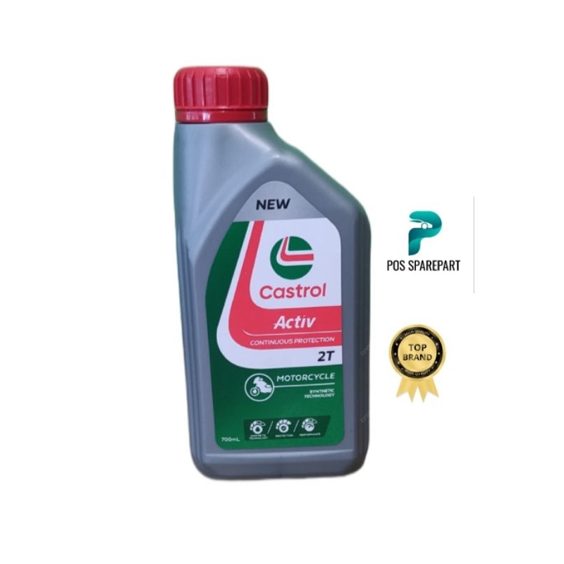Jual CASTROL ACTIVE 2T NETTO 700ML - OLI SAMPING CASTROL ACTIVE 2T 0,7L ...