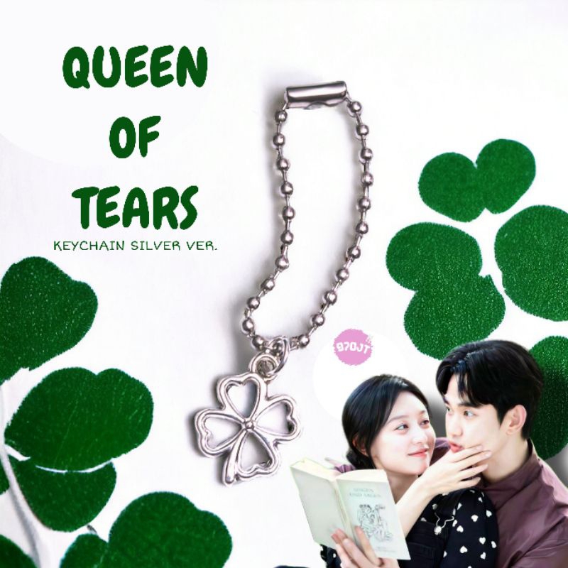 Jual KEYCHAIN DRAMA QUEEN OF TEARS (INSPIRATION) SILVER VER. // DAUN ...
