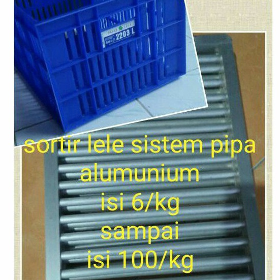 Jual KODE H77X Bak Sortir lele Alat Sortir ikan lele Alumunium pengganti ember sortir lele ...