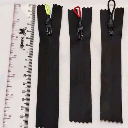 Jual Resleting Zipper waterproof no 3 untuk saku ukuran potongan manual ...