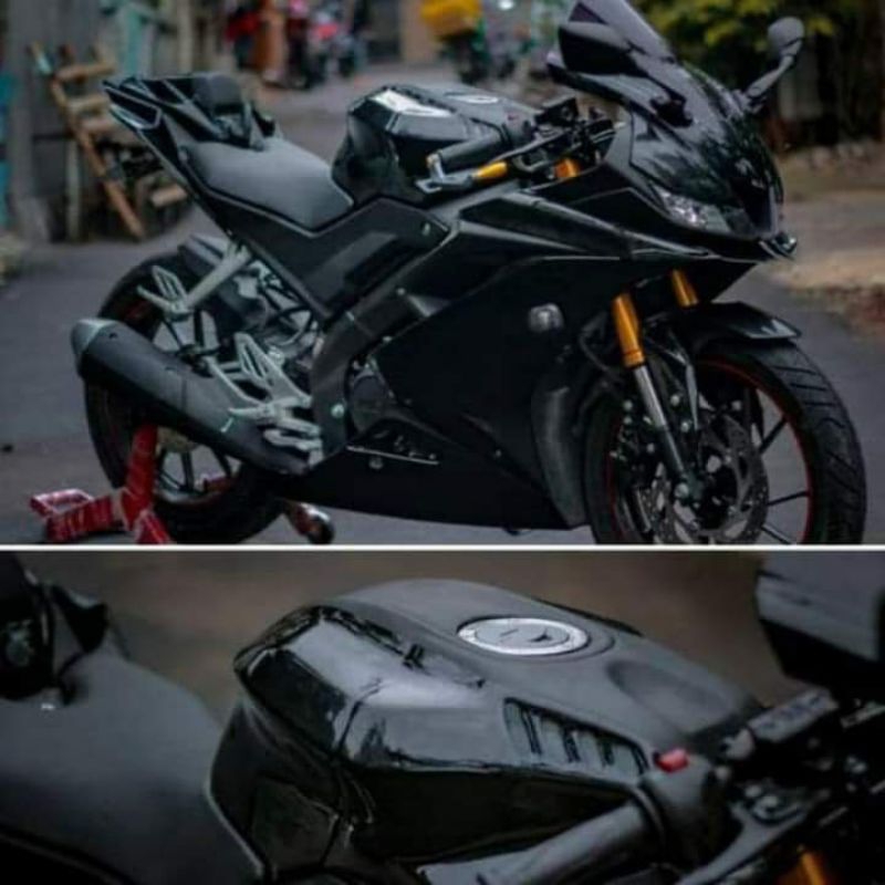 Jual Cover Tangki yamaha r15 v3 kondom tenki yamaha r15 v3 model r1 ...