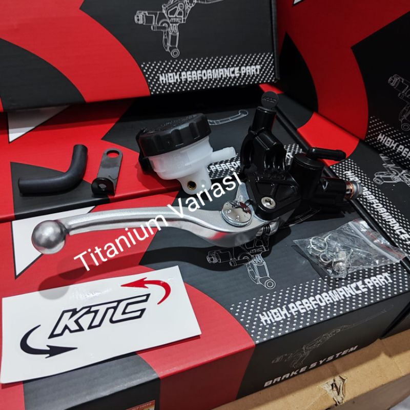 Jual Master rem Ktc Racing Radial Tabung pisah Trek Axial Rx king Ninja Vario 125 150 Beat ...