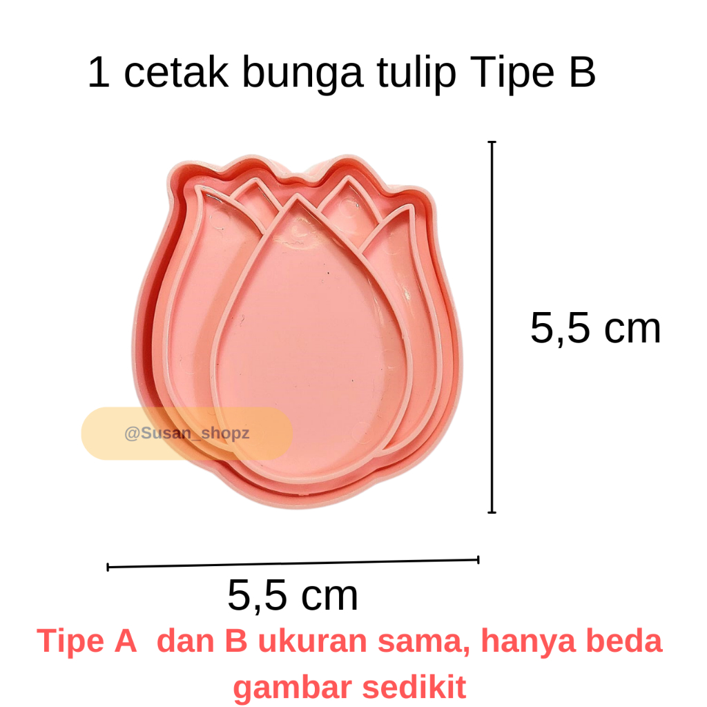 Jual Cetak Roti Biskuit Bunga Stample Cookies | Shopee Indonesia