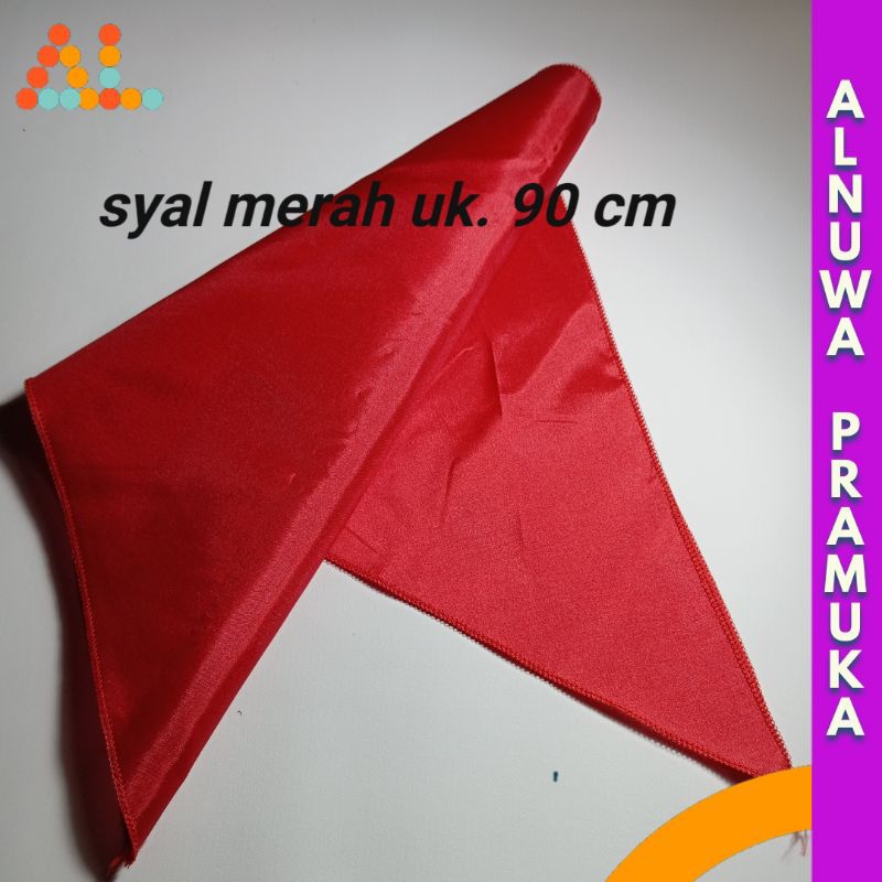 Jual Syal Slayer Bandana Merah Polos Segitiga | Shopee Indonesia