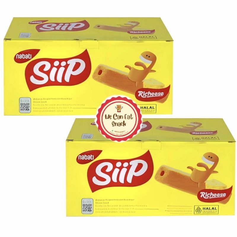 Jual Nabati Siip Richeese Box Makanan Ringan (Isi 20 pcs) | Shopee ...