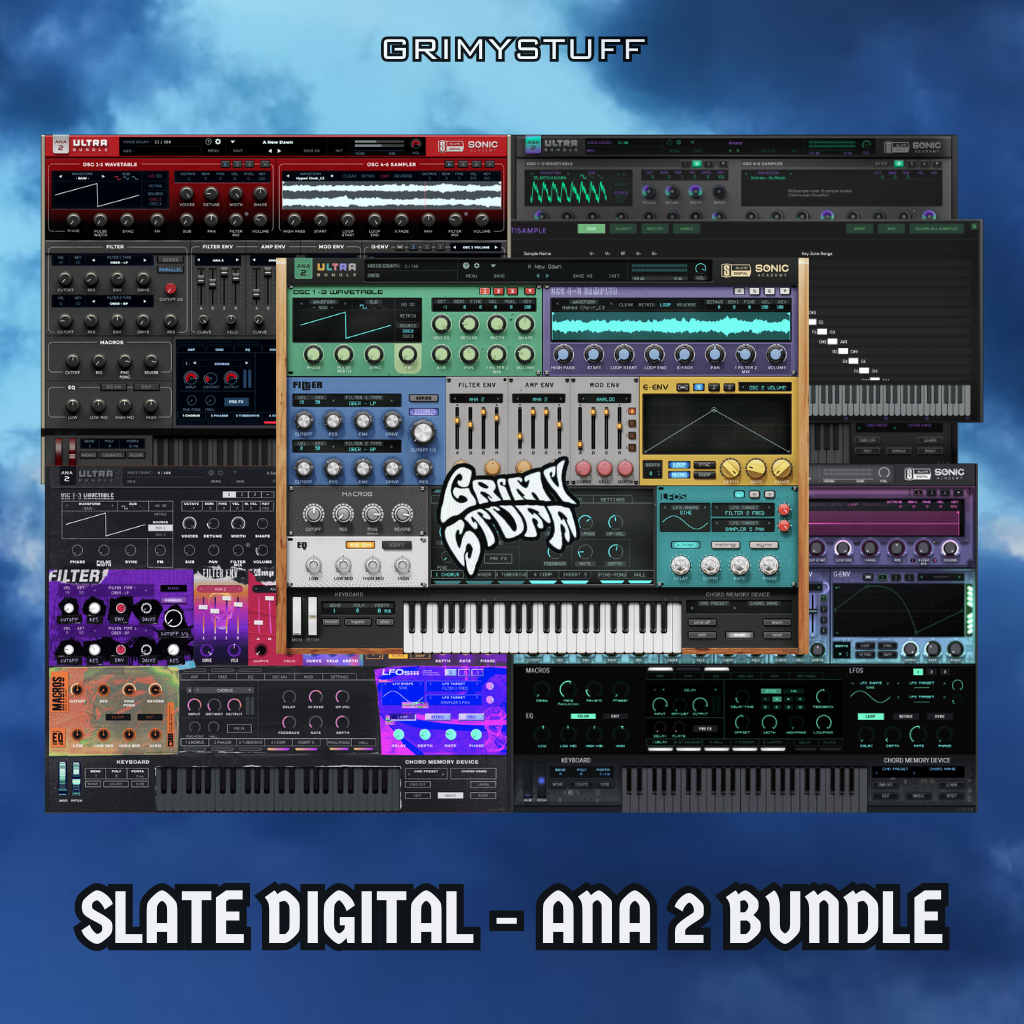 Jual Slate Digital – Ana 2 Ultra Bundle VST Plugin Full Activated For ...