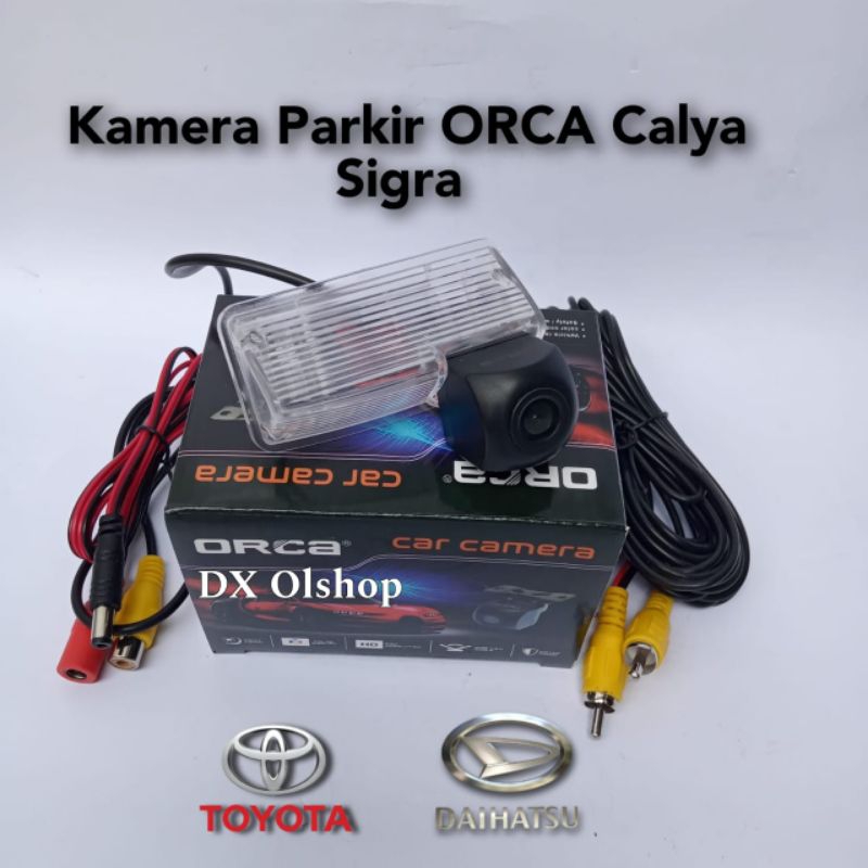 Jual kamera belakang parkir mundur orca oem calya, sigra berkualitas high quality | Shopee Indonesia