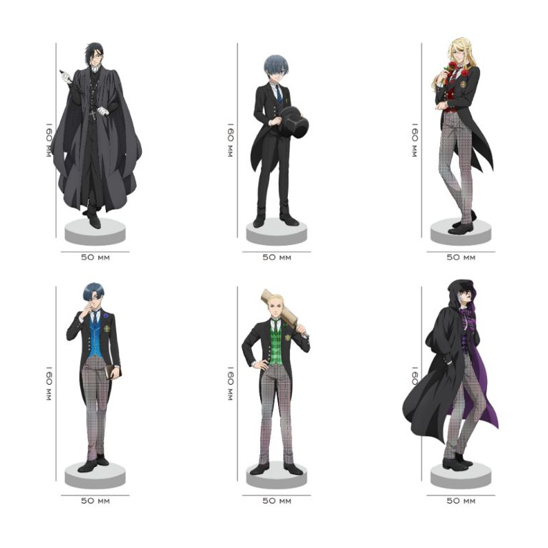 Jual KODE B32Y Black Butler Kuroshitsuji Anime Standee Figure Akrilik ...
