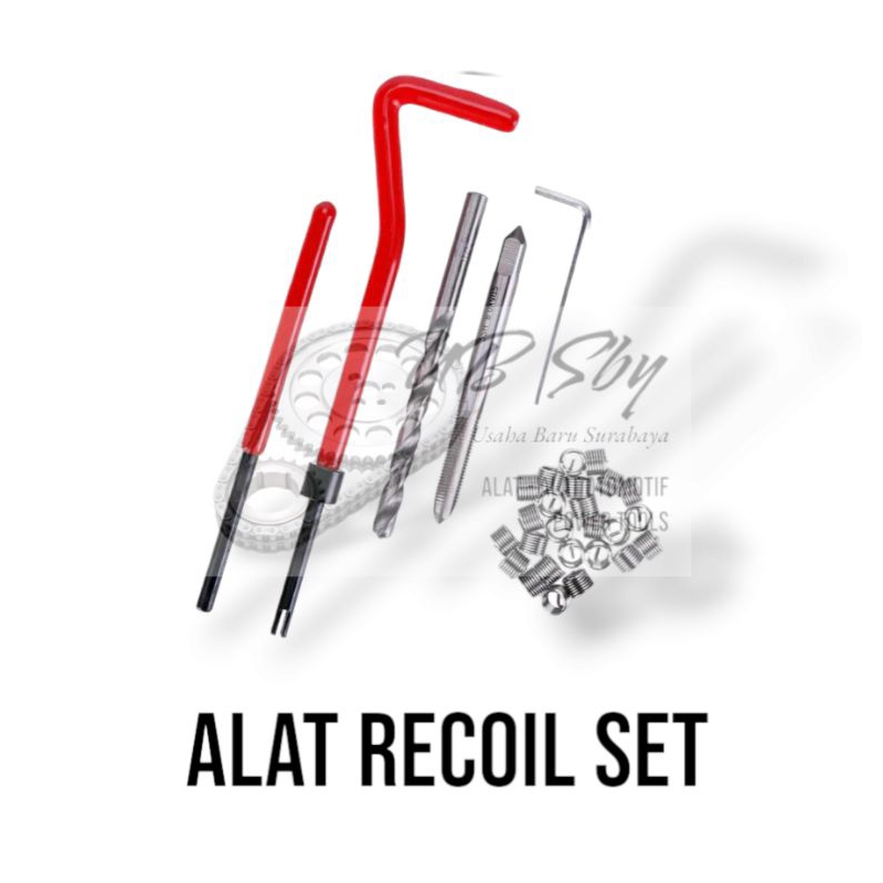 Jual Alat Recoil Set Perbaikan Drat M5 M6 M8 M10 M12 M14 | Shopee Indonesia