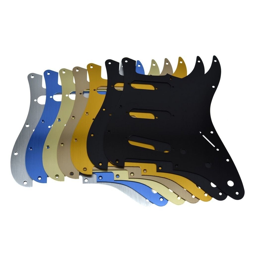 Jual HS-(Stock)11 Hole Metal Aluminum Anodized Modern Style ST Strat ...