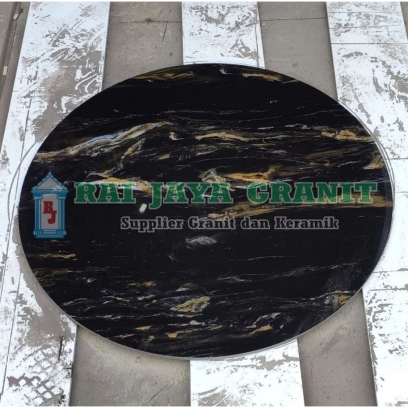 Jual Granit meja bentuk bulat ukuran 80 | Shopee Indonesia