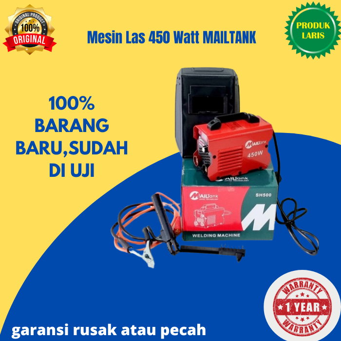 Jual Mailtank SH500 mesin alat las inverter mini Portable Untuk Besi ...